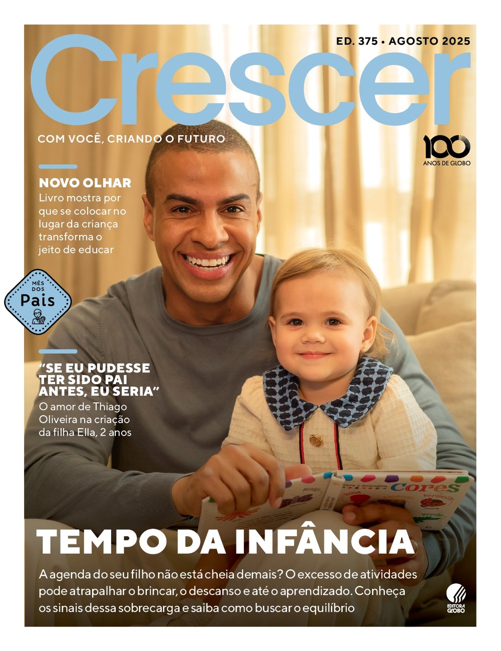 Thiago Oliveira: 'Meu mundo parou quando ela disse, pela primeira vez, 'papai, eu te amo''