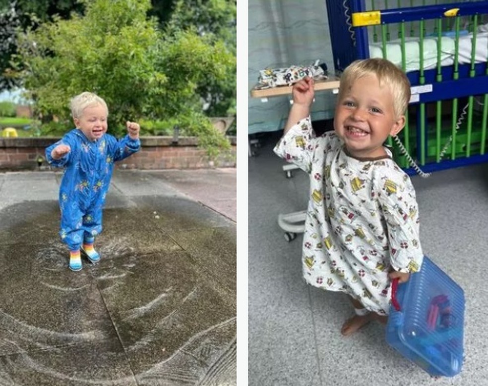 Após tirar foto com flash, mãe descobre que filho tem câncer raro