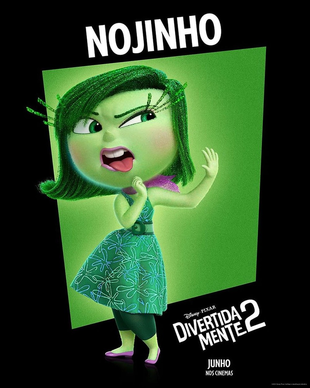 Disney revela pôsteres emocionantes de 'Divertida Mente 2'