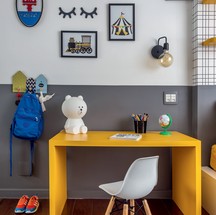 Tendência grid: ideias de decoração de quartos infantis com linhas ...