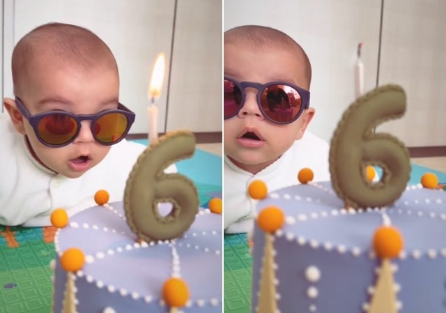 Mariana Rios celebra 6 meses do filho, Palo