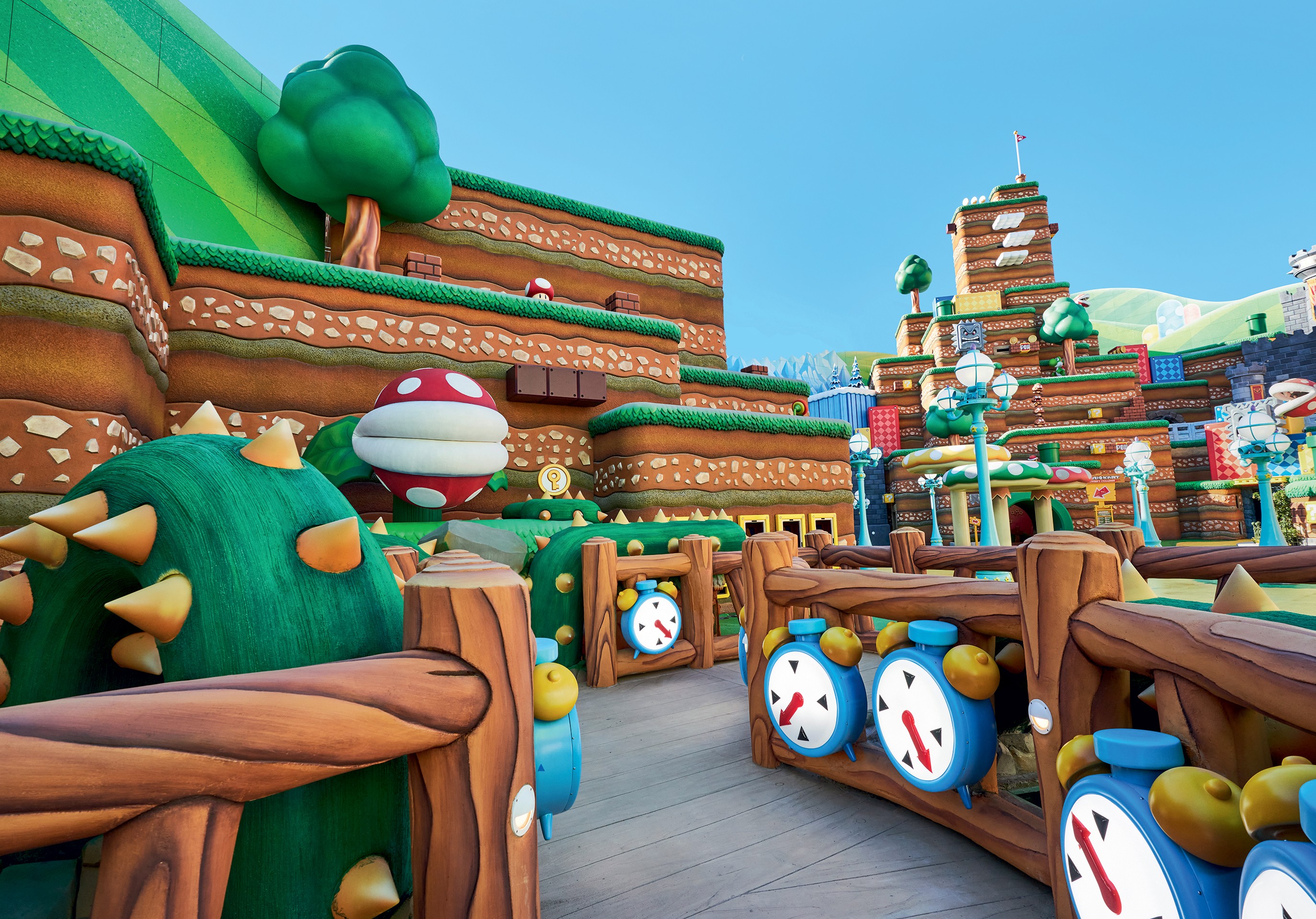 Super Mario chega ao parque Universal Studios Hollywood, na Califórnia
