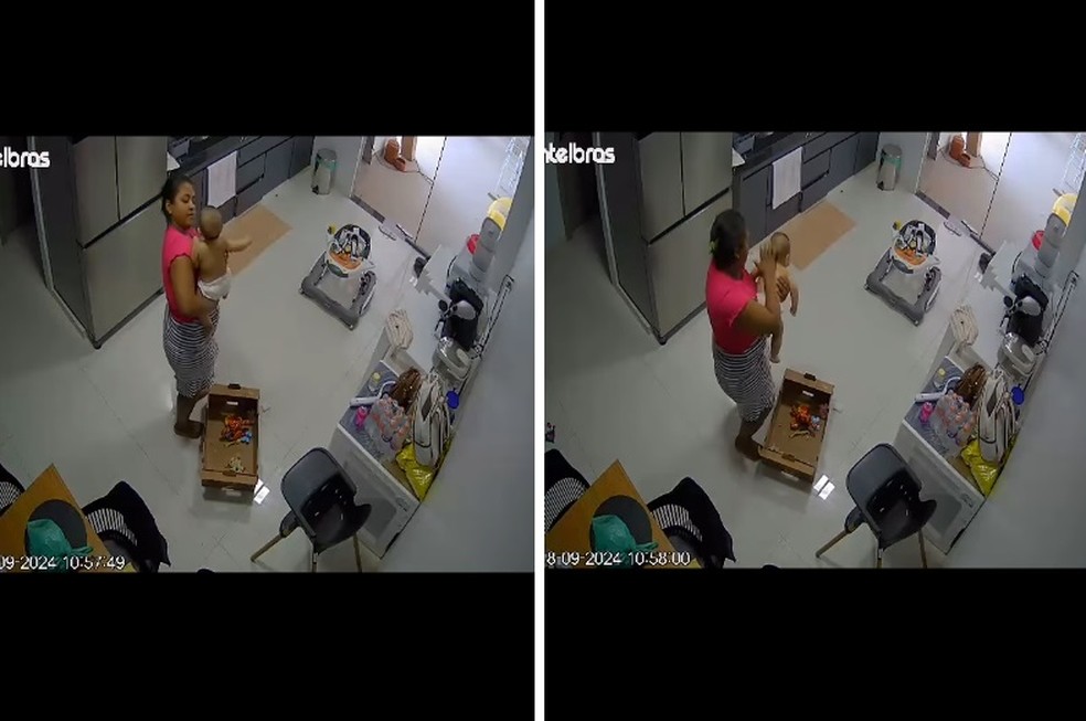 Babá salva bebê engasgada e mãe faz alerta: “Aprendam e ensinem a manobra”