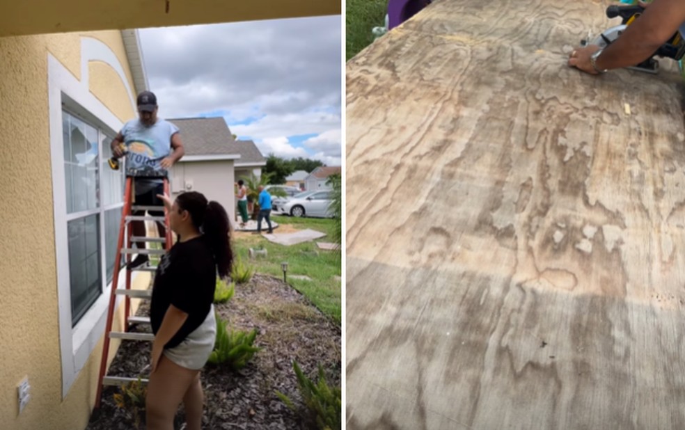 Brasileira, que mora na Flórida, mostra onde ela e a família estão em ...