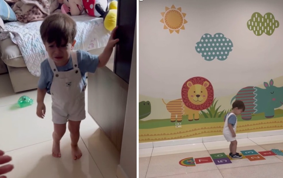 Mãe compartilha cena do filho antes e depois de chegar ao hospital e ...