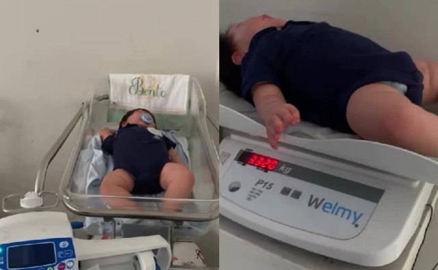 Mineira leva bebê reborn ao hospital e viraliza; assista