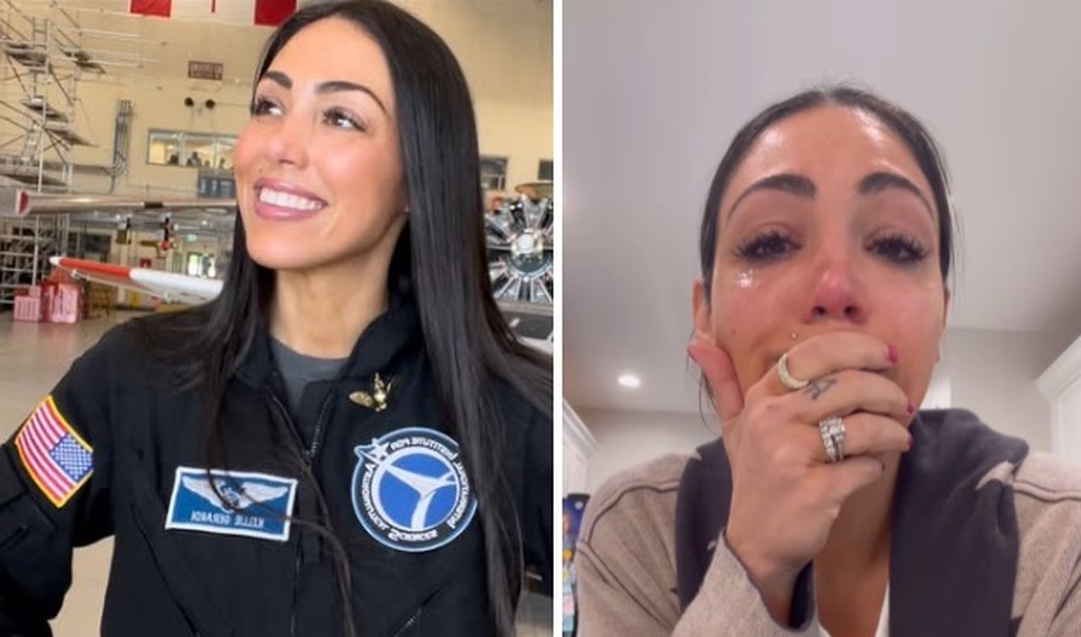 Astronauta americana compartilha 'montanha russa emocional' durante ...