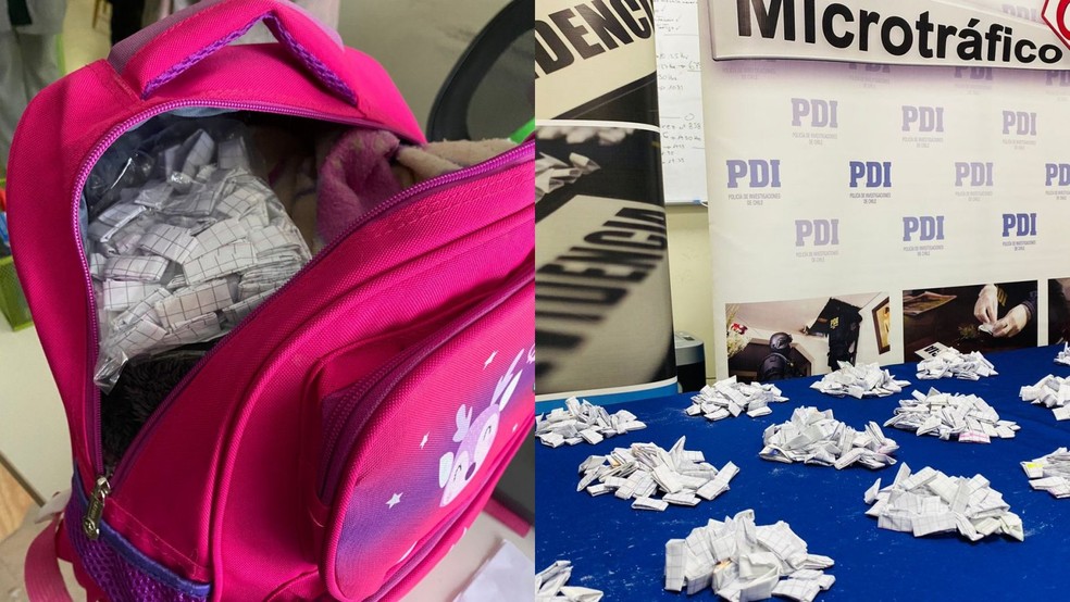 Professoras encontram droga em mochila de menina de 3 anos