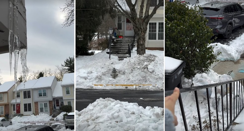 Nevascas nos EUA: brasileiros relatam impacto na rotina e até 'fuga ...