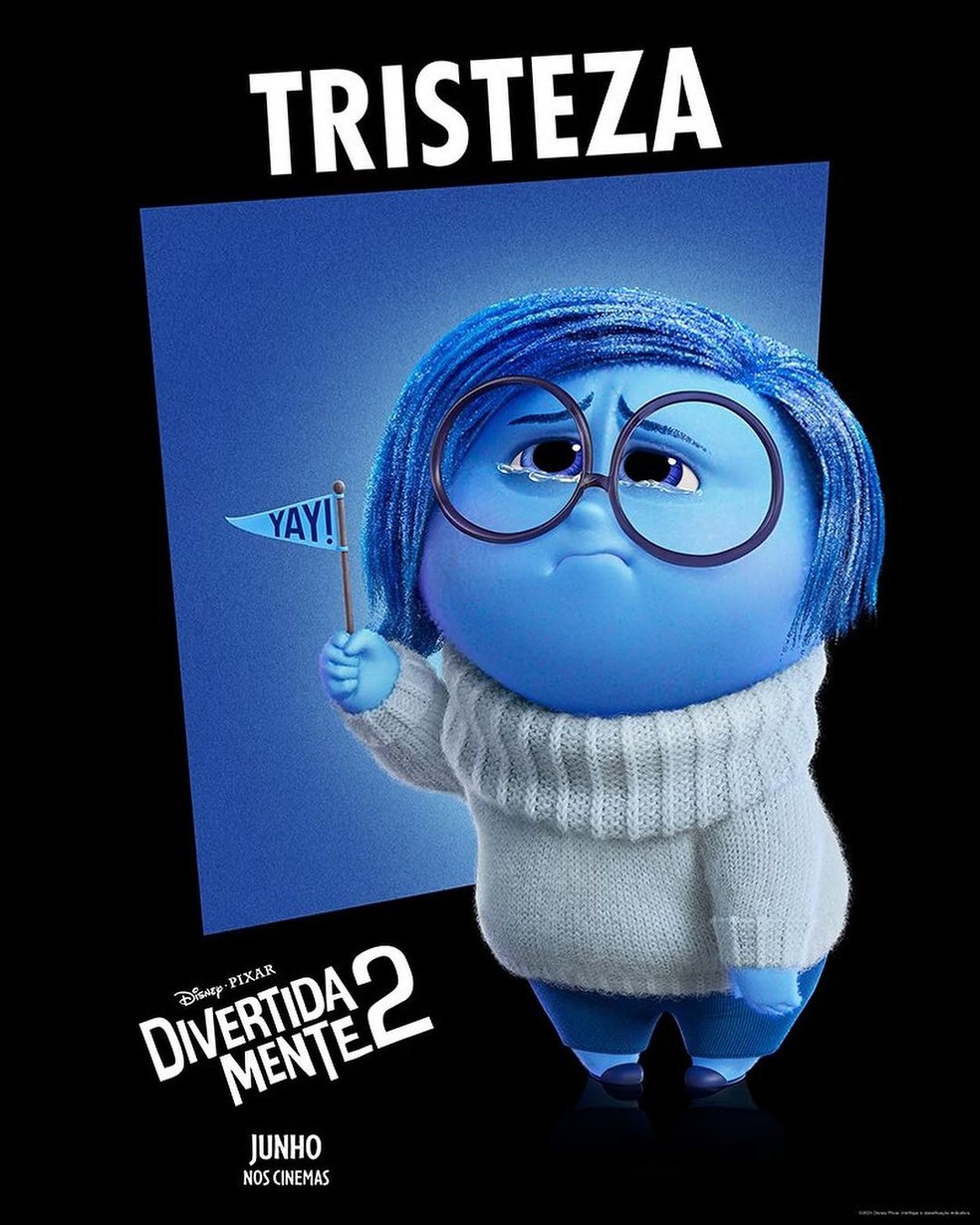 Disney revela pôsteres emocionantes de 'Divertida Mente 2'