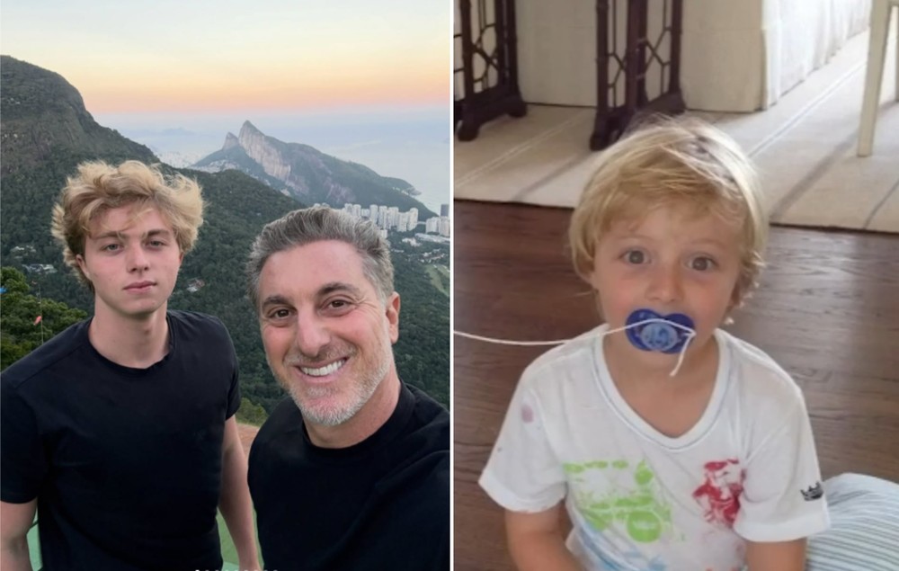 Luciano Huck relembra truque que fez o filho largar a chupeta: “Arrasou ...