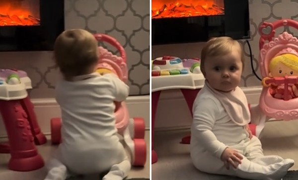 Bebê só atende ao ser chamada de 'Alexa' e vídeo diverte web
