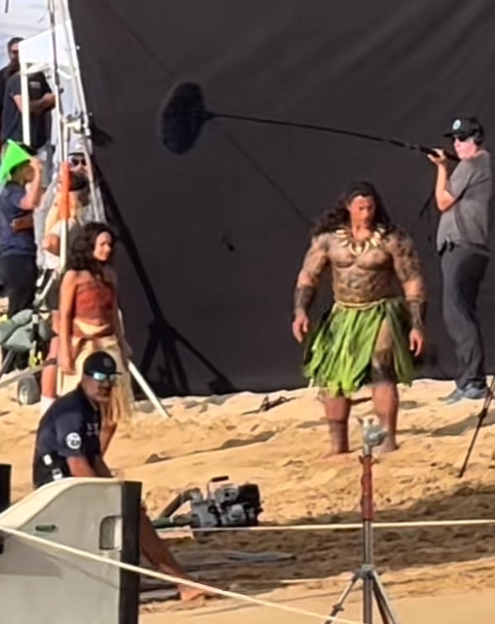Imagens vazadas mostram quem serão os atores do live-action de Moana