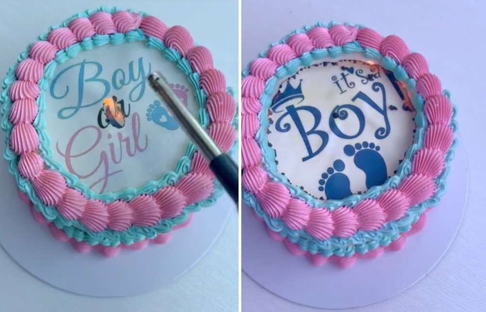 Burn-away cake: nova tendência de bolo que pega fogo explode no TikTok