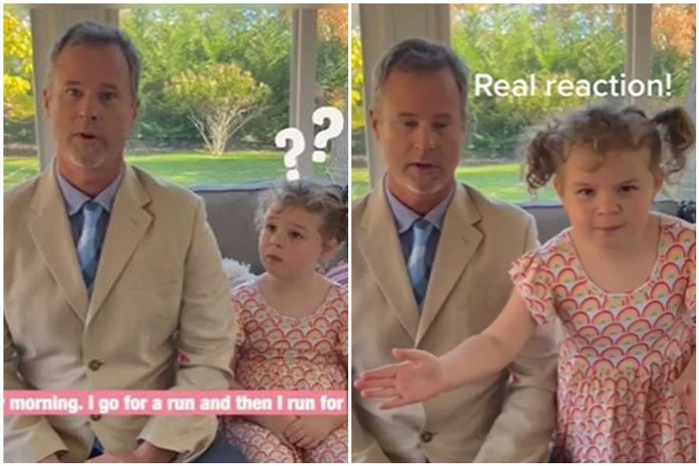 Pai faz pegadinha com filha durante entrevista de emprego falsa repleta ...