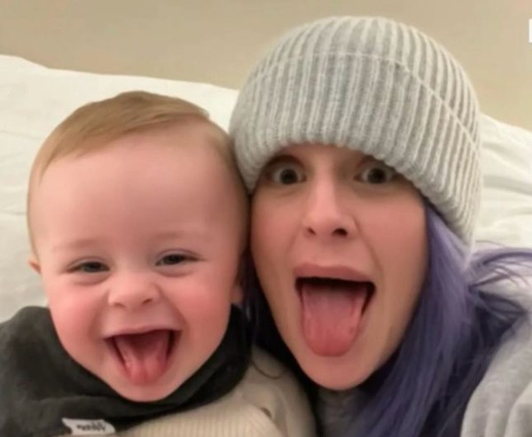 Kelly Osbourne quer mudar o nome do filho após briga com o companheiro