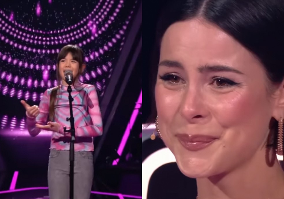 The Voice Kids: menina de 11 anos canta 'Flashlight' com língua de ...