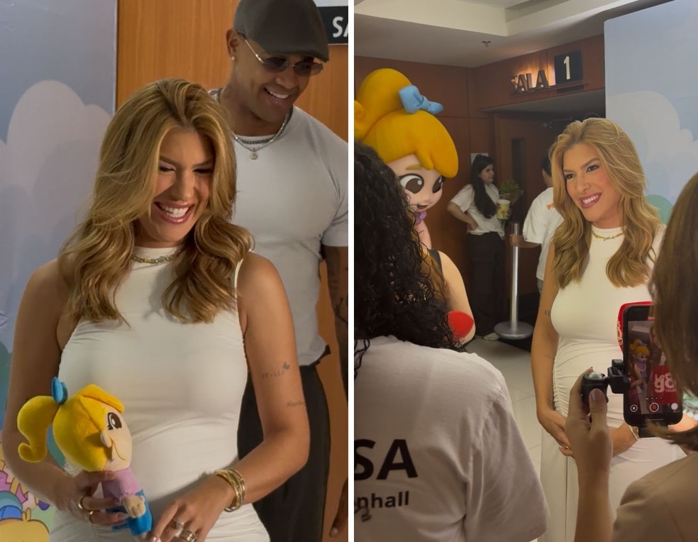 'Tá sendo muito diferente', diz Lore, sobre gestação, em meio a ...