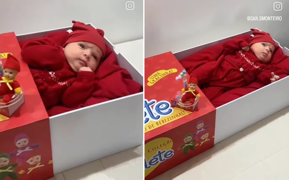 Fofolete: ensaio reborn temático faz sucesso nas redes