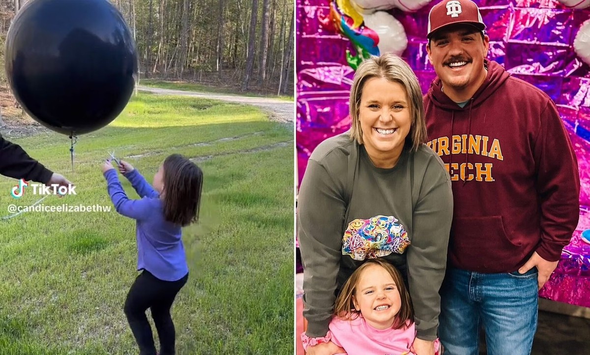 Balão voa e estraga chá revelação