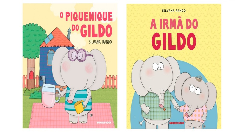 Livros Gildo: 6 histórias do amável elefante para crianças até 5 anos