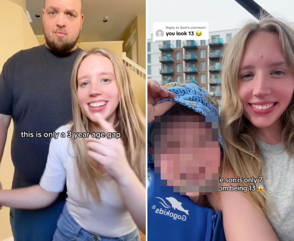 “Tenho três filhos, mas pareço ter 13 anos”