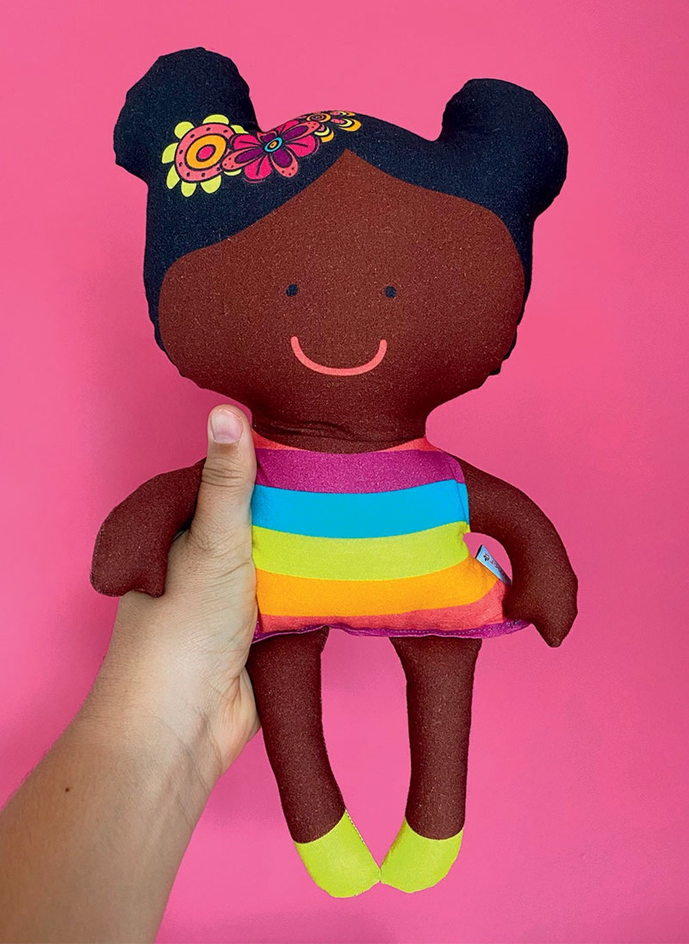 3 bonecas de pano para um brincar mais inclusivo
