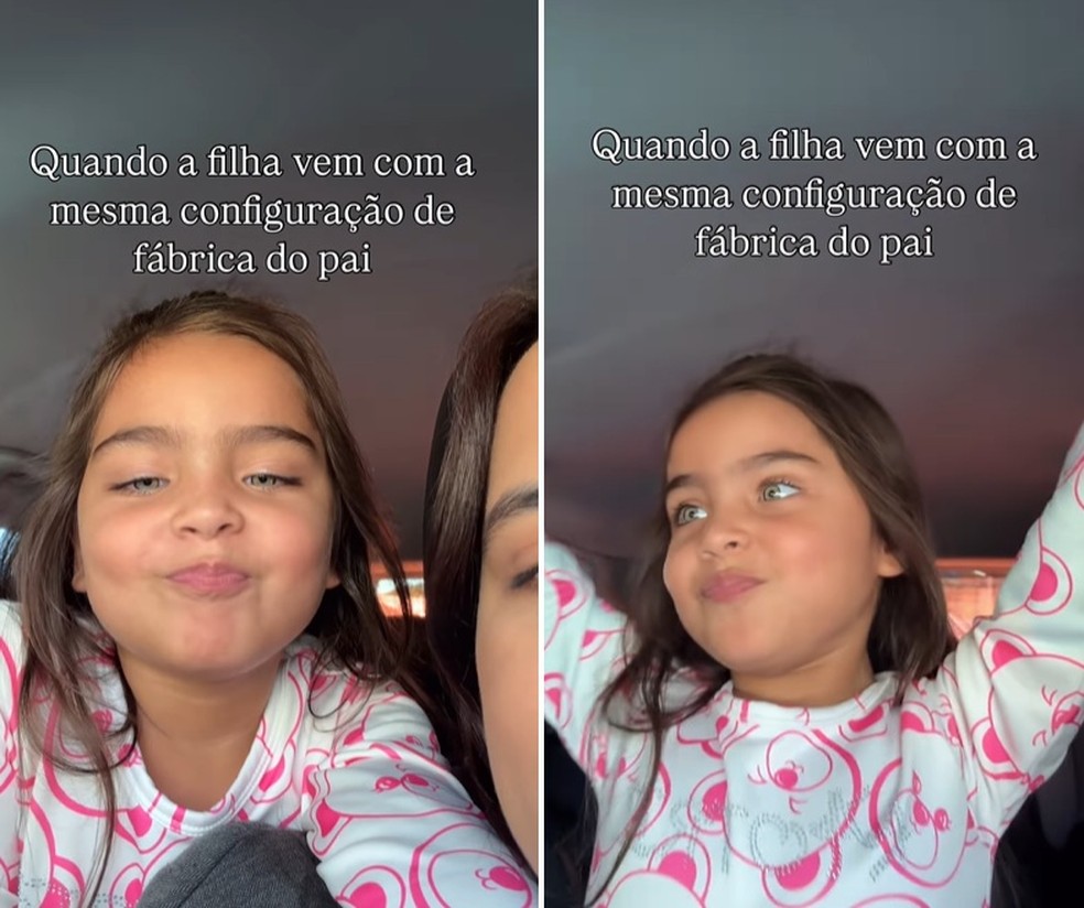 Menina diverte ao revelar nome inusitado que daria ao irmão