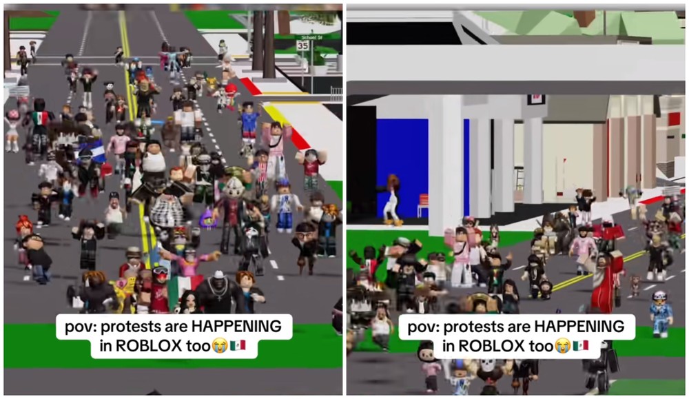 Crianças estão protestando contra o Trump e o serviço de imigração dos ...