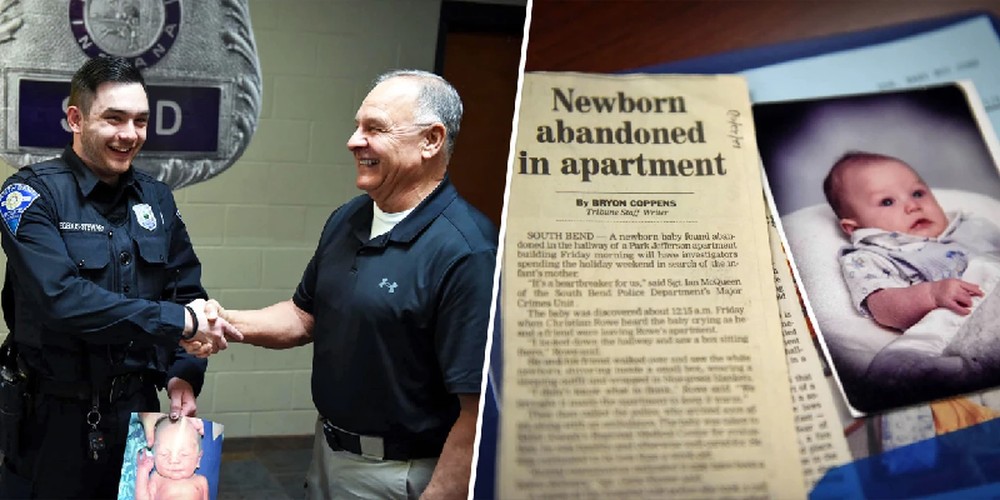 Abandonado em caixa de papelão quando bebê, homem reencontra com ...