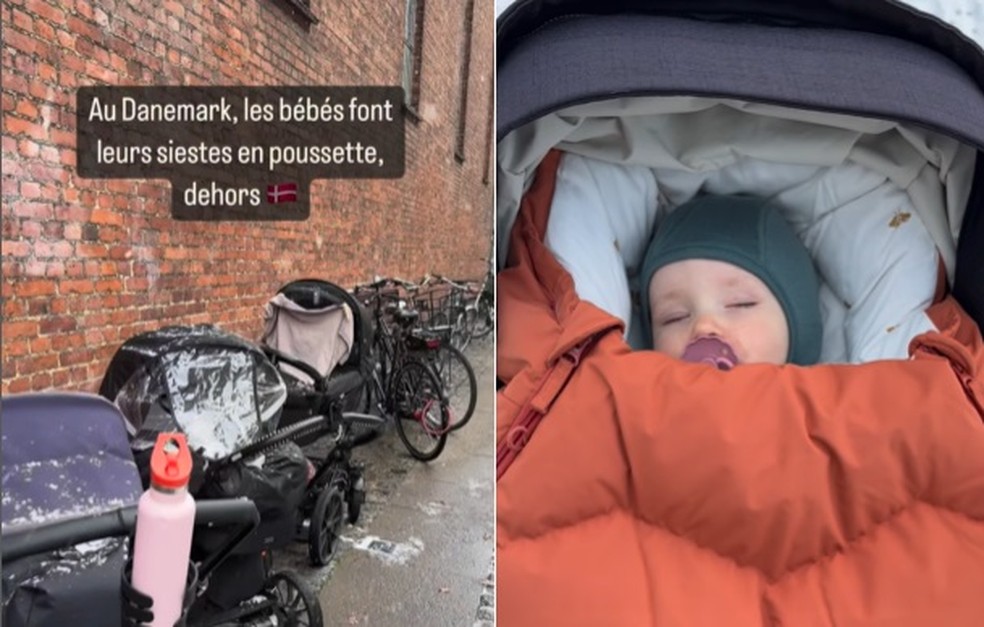 Vídeo impressiona ao deixar bebê dormindo sozinho no carrinho, ao ar ...