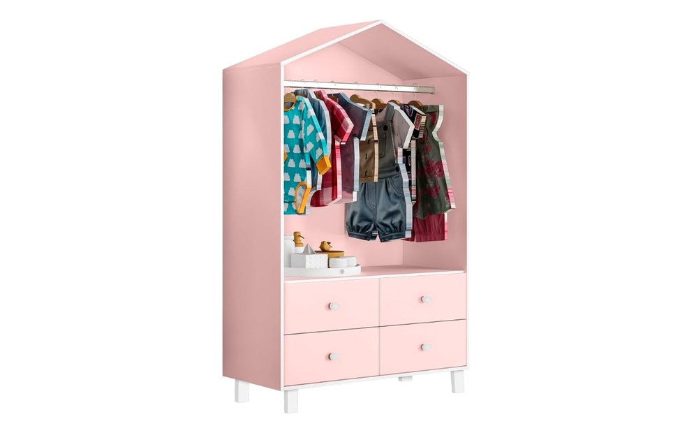 10 modelos de guarda roupa infantil para meninas