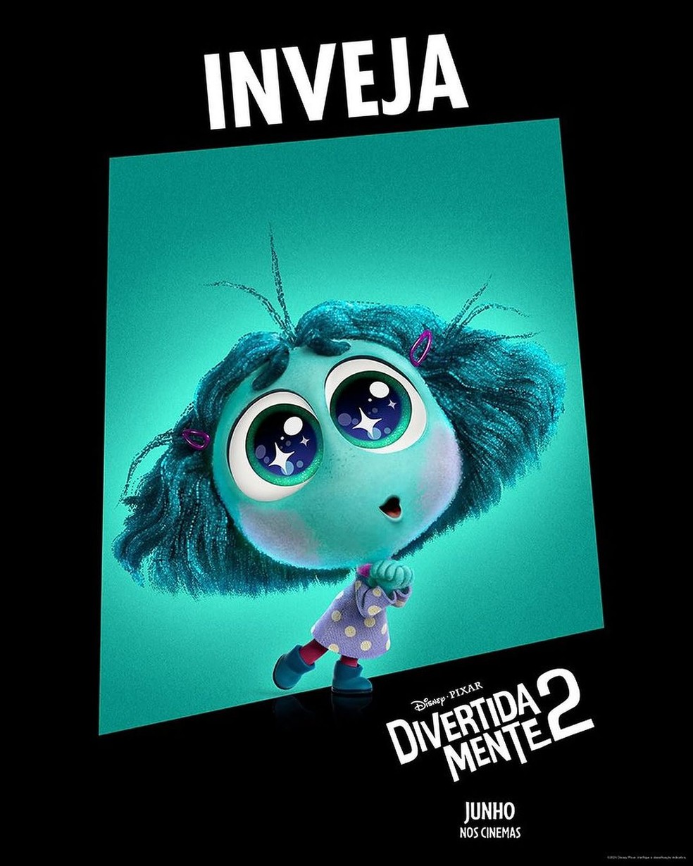Disney revela pôsteres emocionantes de 'Divertida Mente 2'